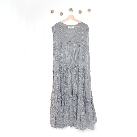 Anthropologie | Dresses | Anthropologie Urvashi Kaur Meera Tiered Maxi ...